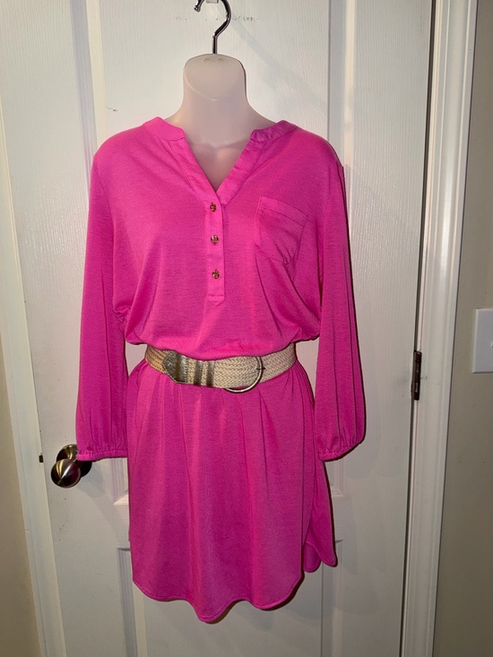 Lilly Pulitzer | Dresses | Lilly Pulitzer Mambo Pink Beckett Dress Size ...